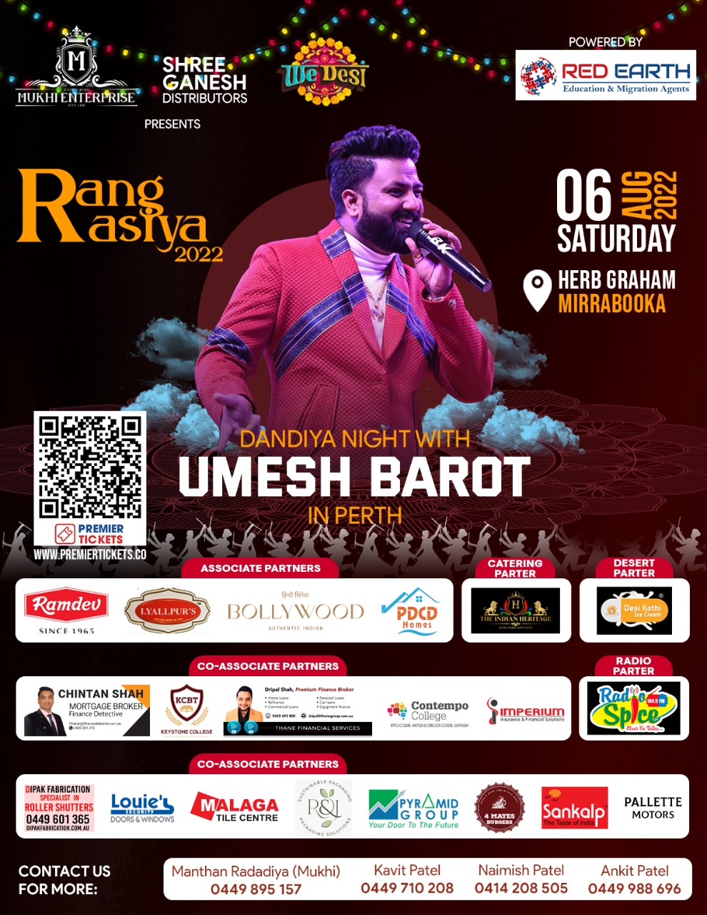 umesh barot - Premier Tickets