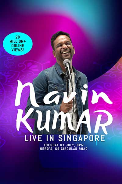 NAVIN KUMAR – Live in Singapore 2025 - Premier Tickets