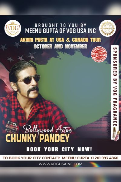 Halloween and Diwali Party with Aakhri Pasta Chunky Pandey in Boston ...