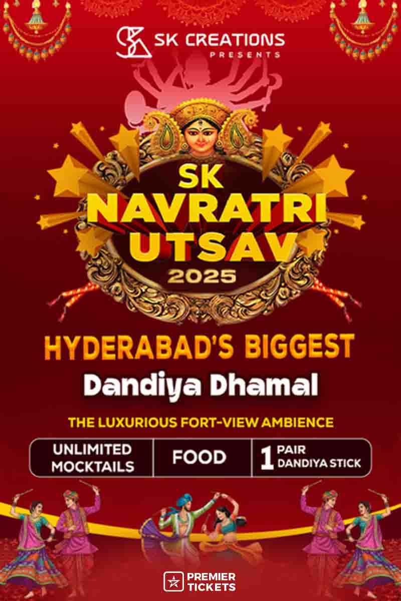 SK Navratri Utsav Live in Hyderabad on 22 Sept