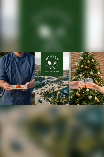 Del Mar Village Winter Taste & Sip 2025 | Food & Wine Fest