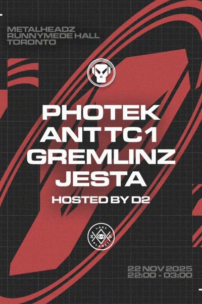 Metalheadz: Photek & Ant TC1 - Premier Tickets